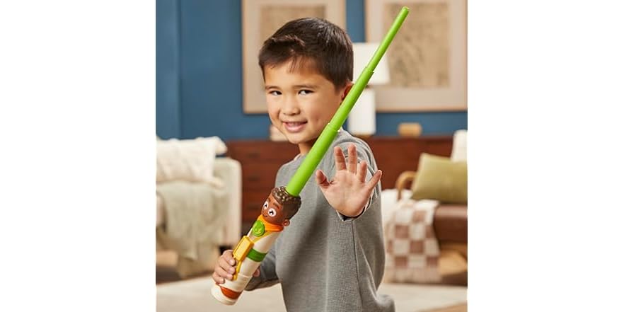 Young Jedi Adventures Kai Brightstar Green Lightsaber