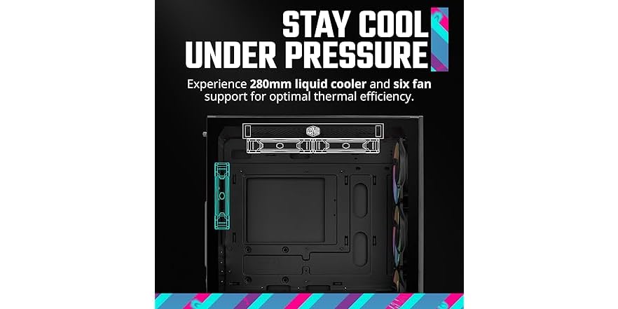Cooler Master Elite 301 Micro-ATX High Airflow PC Case (Open Box)
