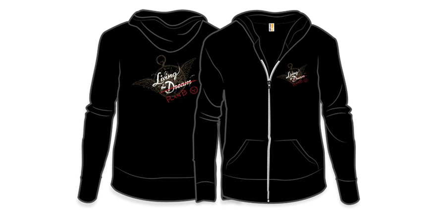 Plan B Lightweight Zip-Up Hoodie