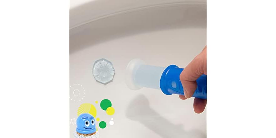 (6 Stamps) Scrubbing Bubbles Fresh Gel Toilet Bowl Cleaning Stamps