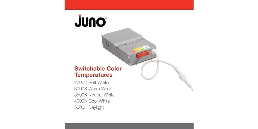Juno WF6 Round Baffle LED Downlight