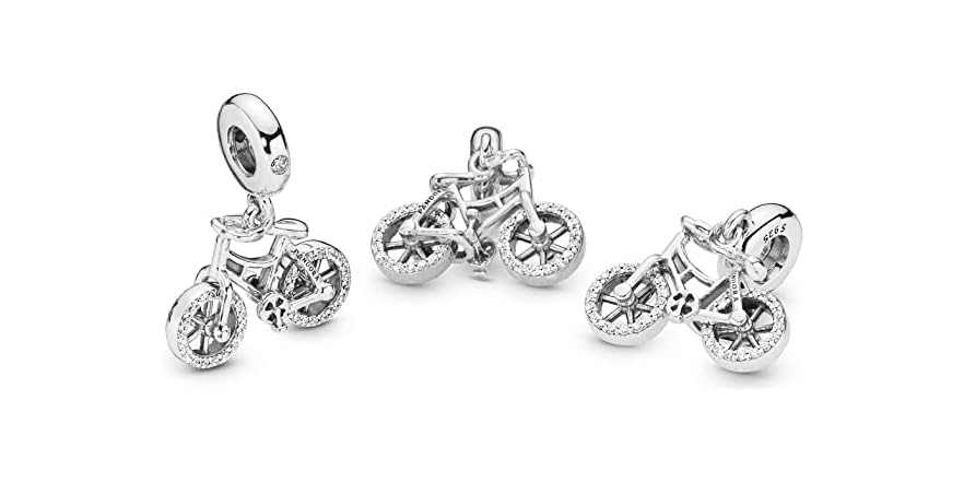 Pandora 797858CZ Brilliant Bicycle, Clear CZ Sterling Sil (Open Box)