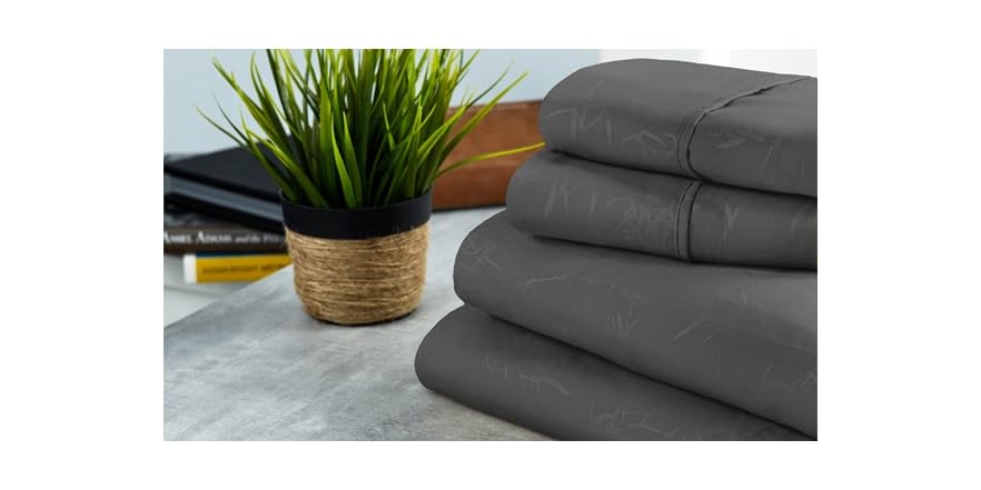 Bamboo Leaf Embossed Sheet Sets