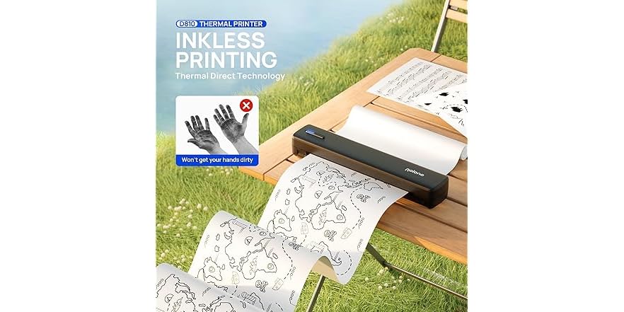 POLONO D810 Bluetooth Thermal Printer