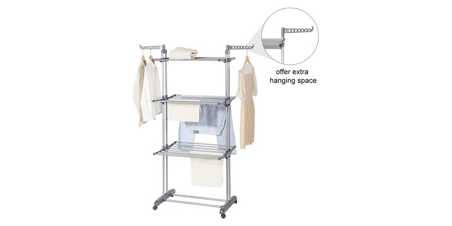 3-Tier Drying Rack(Grey)