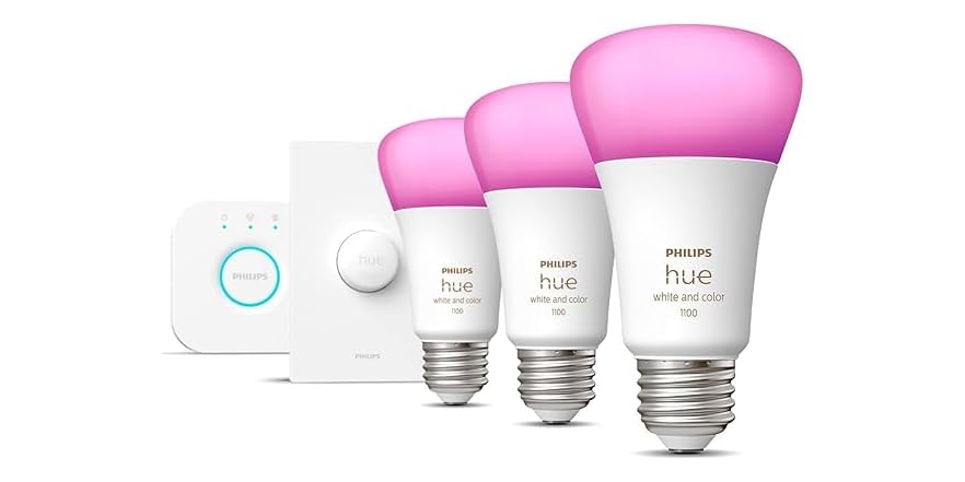 Philips Hue Smart Light Starter Kit- 5 Piece