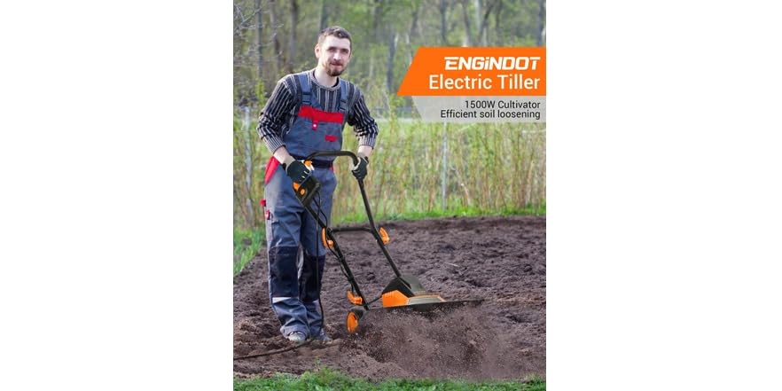 Engindot Electric Garden Tiller