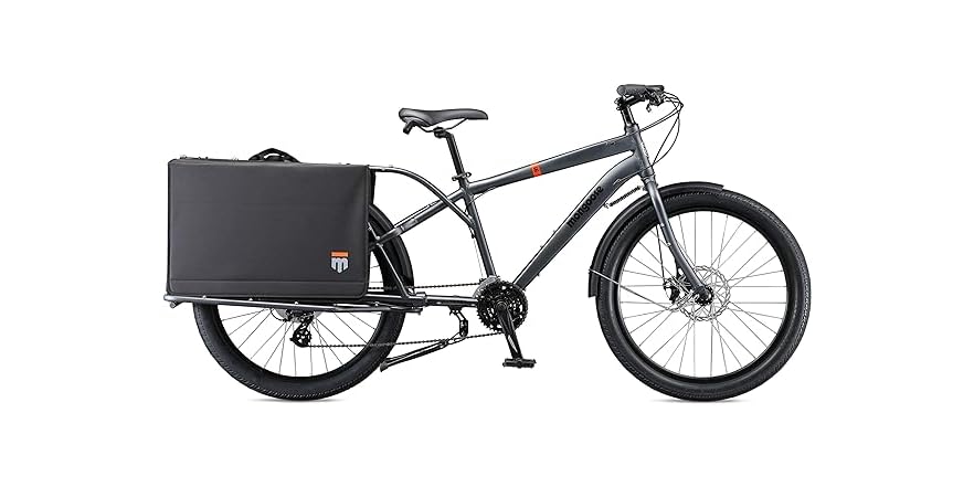 Mongoose Envoy Cargo Bike 26-Inch Wheels