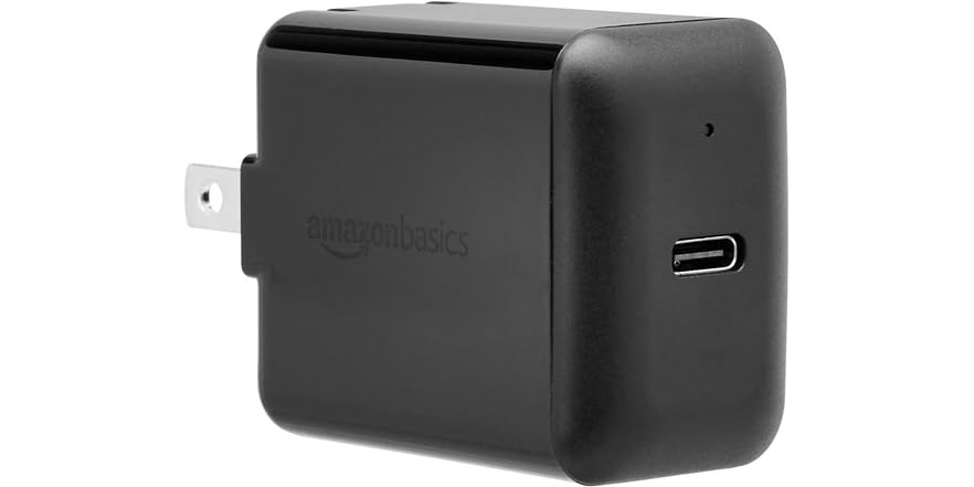 Amazon Basics 18W USB-C Wall Charger