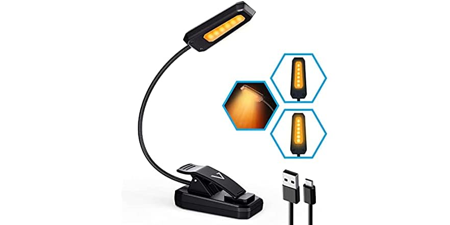 Vont Book Light Pro, Warm Amber Light