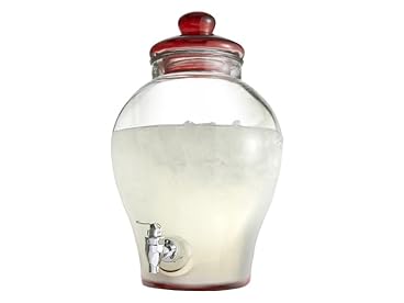 Sanford Red Beverage Dispenser