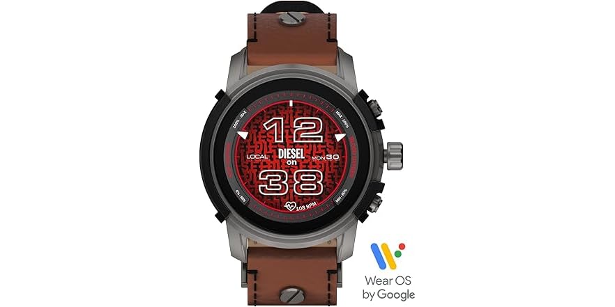 Diesel Men's Griffed Gen 6 Smart Watch