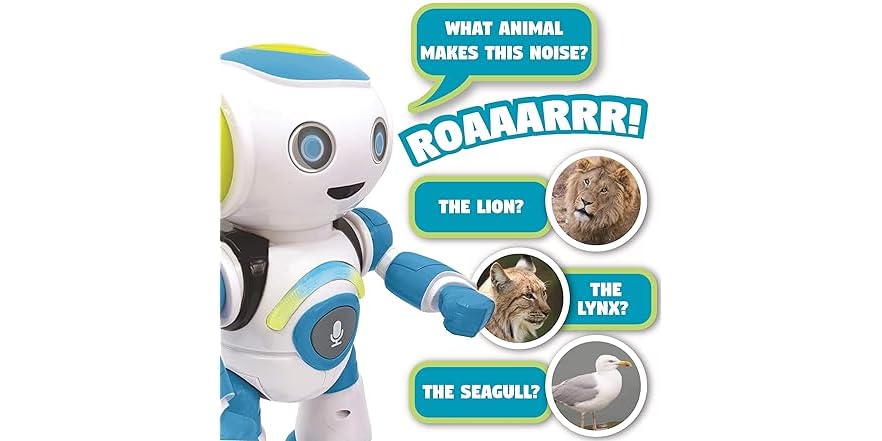 LEXiBOOK Powerman Jr. Smart Interactive Toy Robot