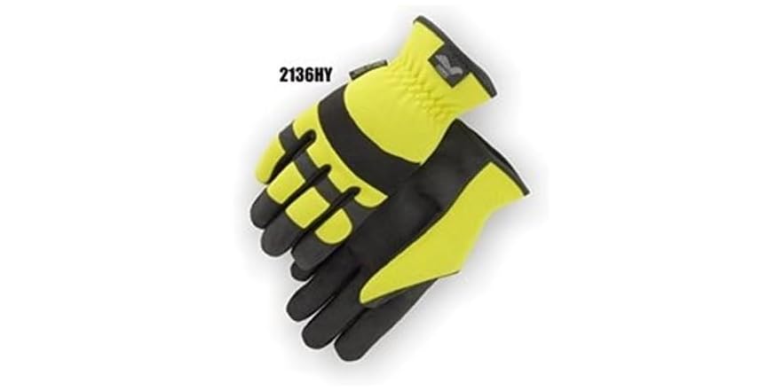 Skin Tough Synthetic Leather Gloves