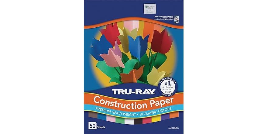 Tru-Ray Construction Papers