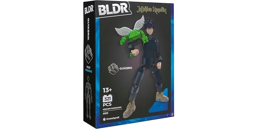 BLDR Jujutsu Kaisen Megumi Fushiguro Building Set
