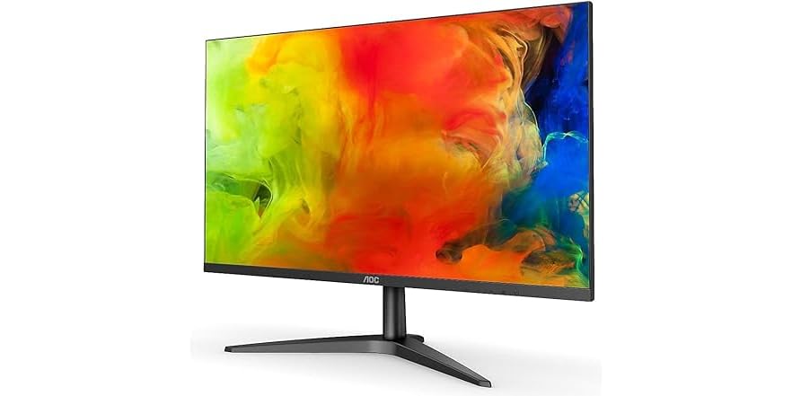 AOC 24B1H 24" Full HD 1920x1080 Monitor, 3-Sided Frameless, VA Panel ...