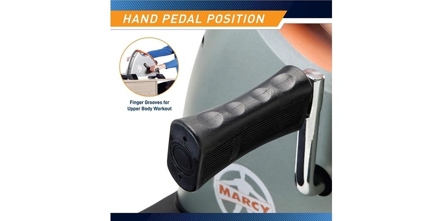 MARCY Cardio Mini Cycle Portable Cardio Machine