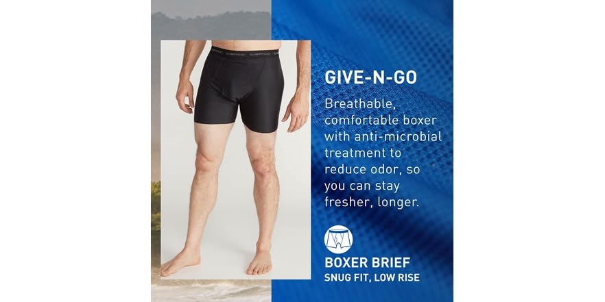 ExOfficio Men's Give-n-Go Boxer 2-Pack