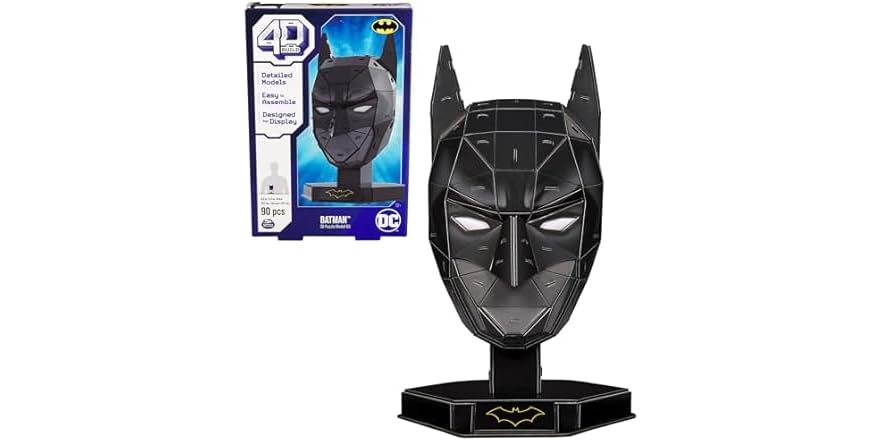DC Batman 3D Puzzle Model Kit with Stand