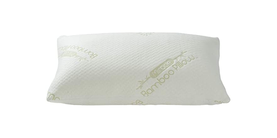 Miracle Bamboo Memory Foam Pillow