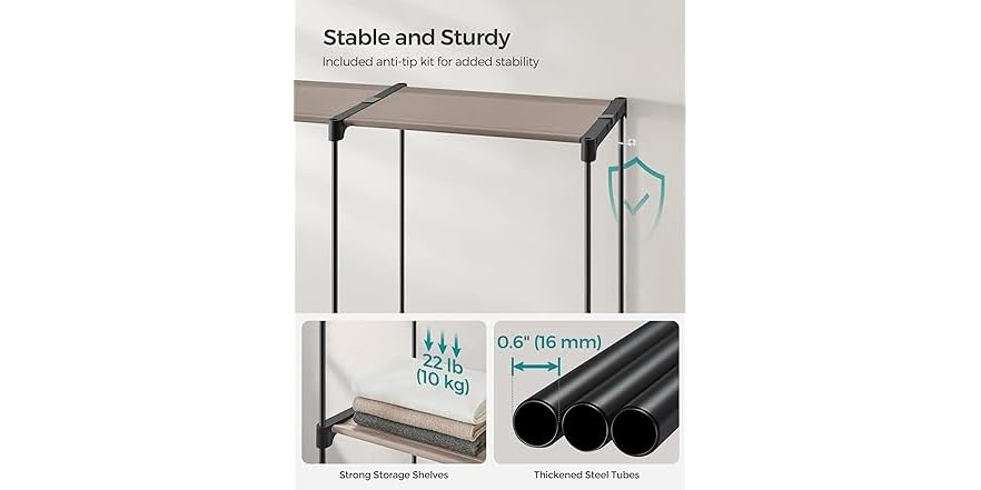 SONGMICS Portable Closet