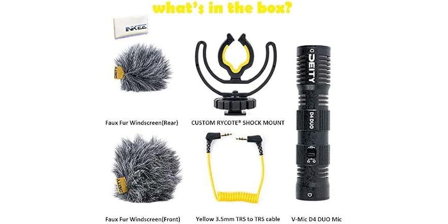 Deity D4 DUO V-Mic Camera Microphone