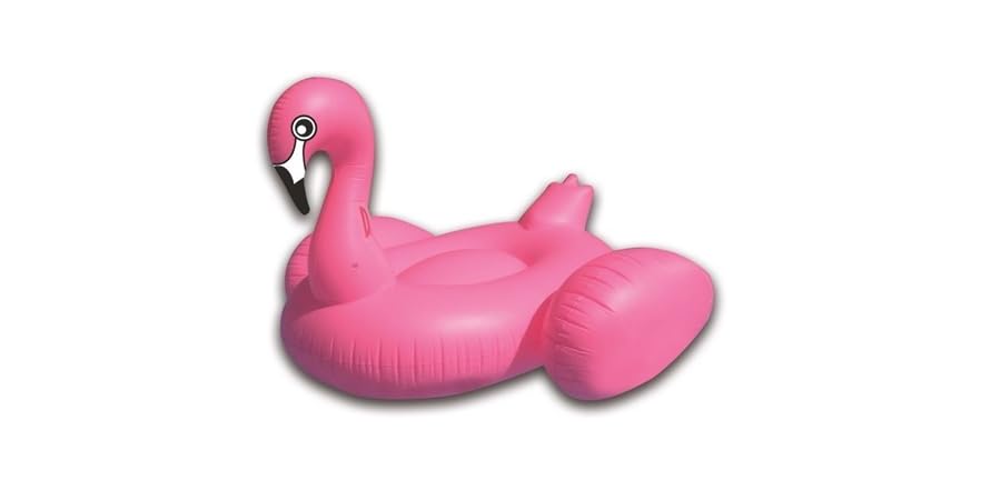 Haute Float Giant Flamingo Inflatable Pool Float Lounger