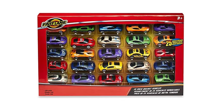 Fast Lane 25pc Diecast Set