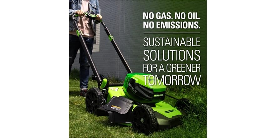 Greenworks Pro 80V 21" Push Lawn Mower (Open Box)