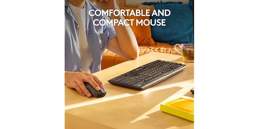 Logitech MK295 Wireless Mouse & Keyboard
