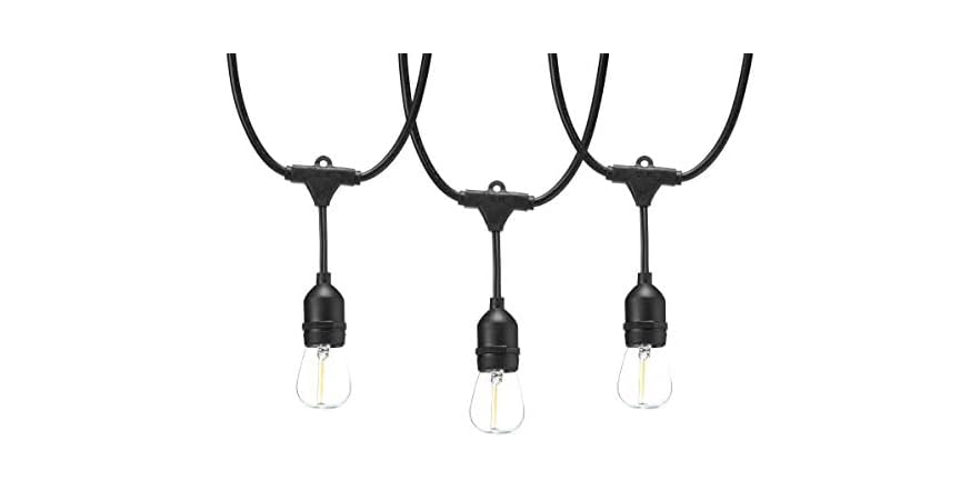 Amazon Basics 24-Foot Outdoor String Lights 679683