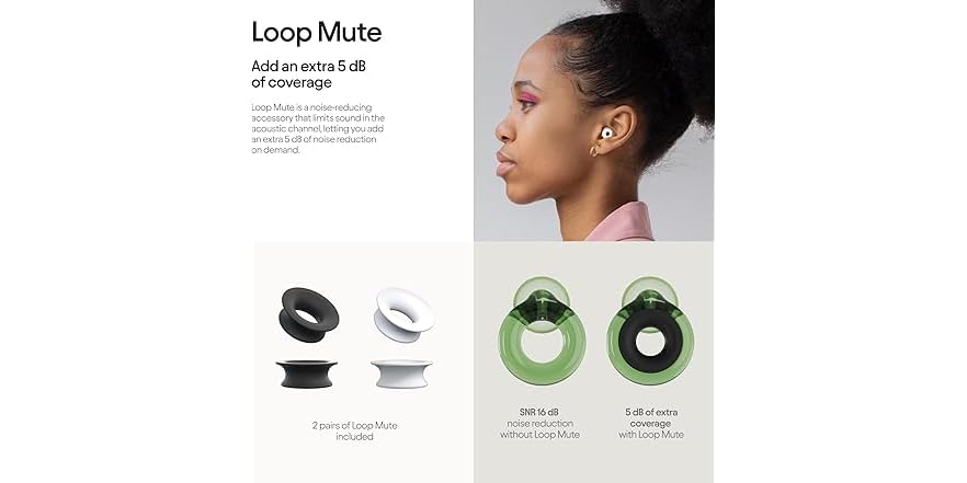 Loop Engage Plus Earplugs - Green