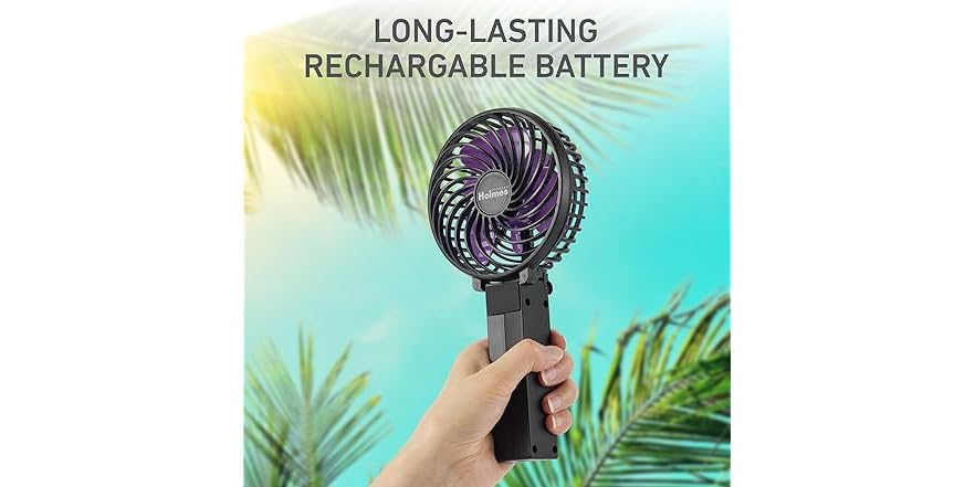 HOLMES 4" Portable Handheld Fan