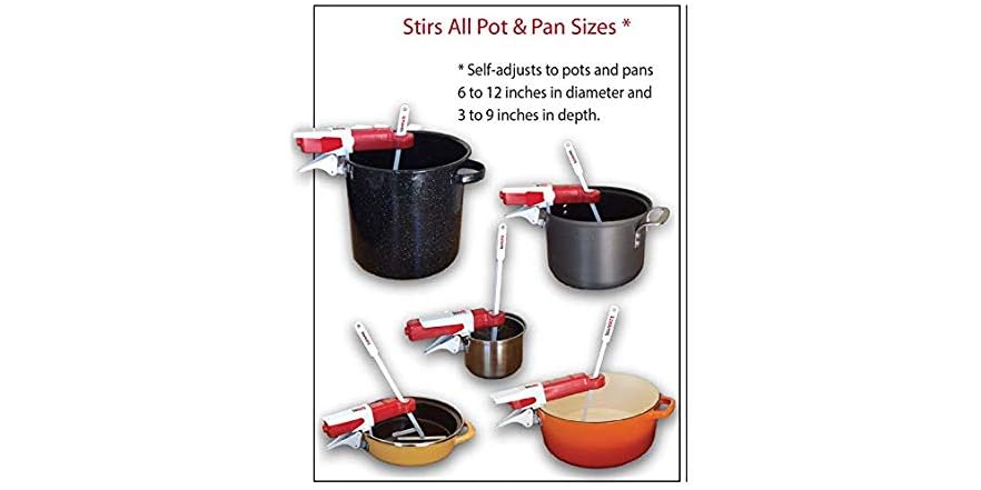 StirMATE Smart Pot Stirrer - Self-Adjust