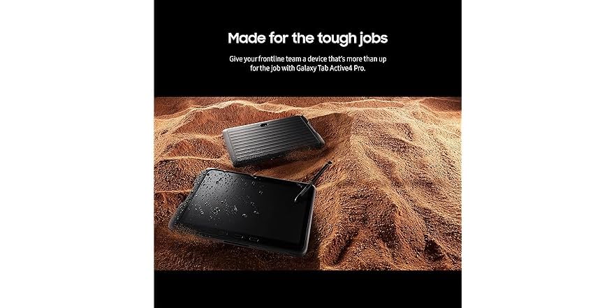 SAMSUNG Galaxy Tab Active4 Pro 10" Tablet (Open Box)