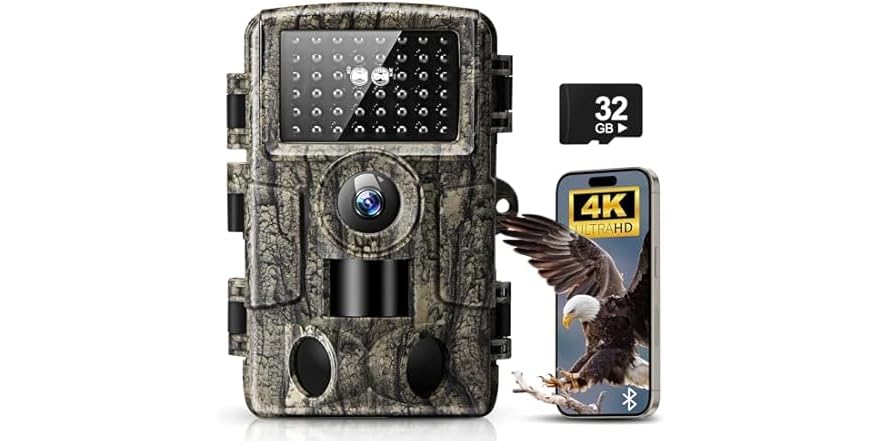 4K WiFi Trail Camera with Night Vision