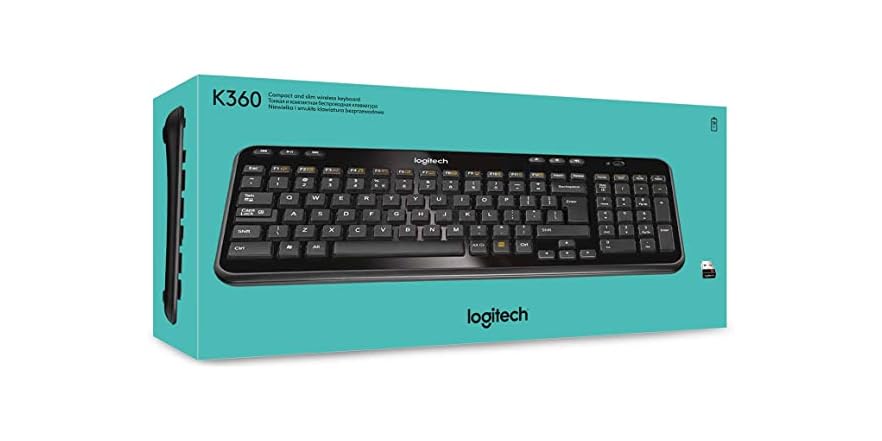 Logitech K360 Wireless USB Keyboard