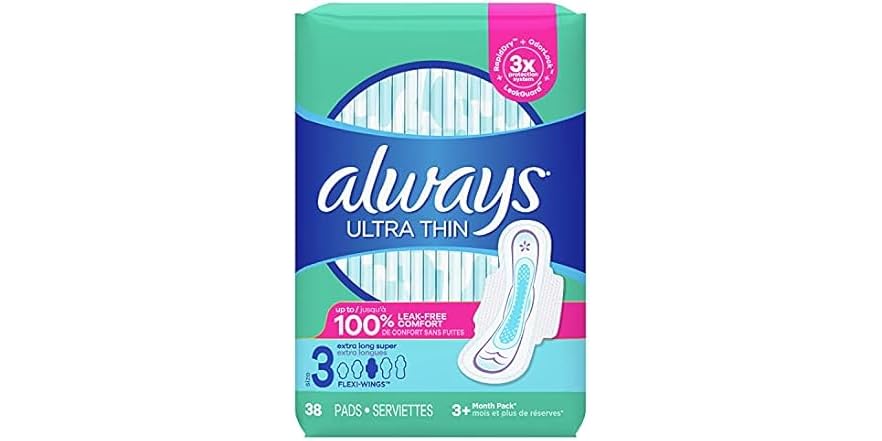 Always Ultra Thin 38 Count
