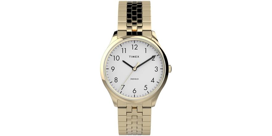 Timex Gold Tone Expansion Ladies Watch