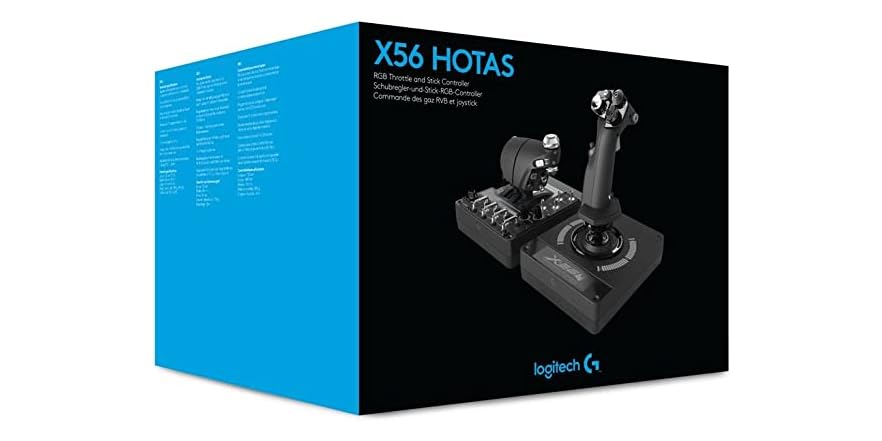 Logitech X56 HOTAS Throttle and Stick (Open Box)