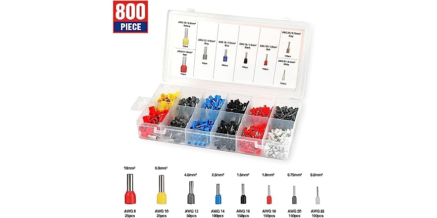 Ferrule Crimping Tool Kit, AWG 28-7 S
