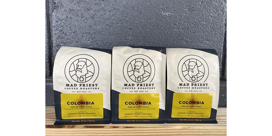 Mad Priest Coffee, 3 Pack - Your Choice