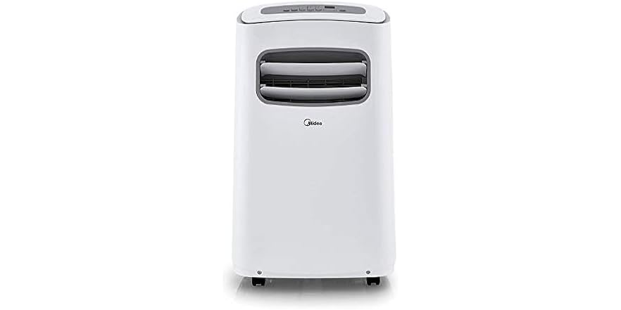 Midea 12k BTU Portable AC, Dehum, Fan