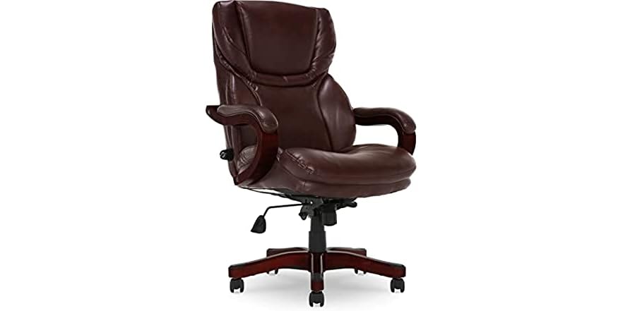 Executive Office Chair, Chestnut Brown