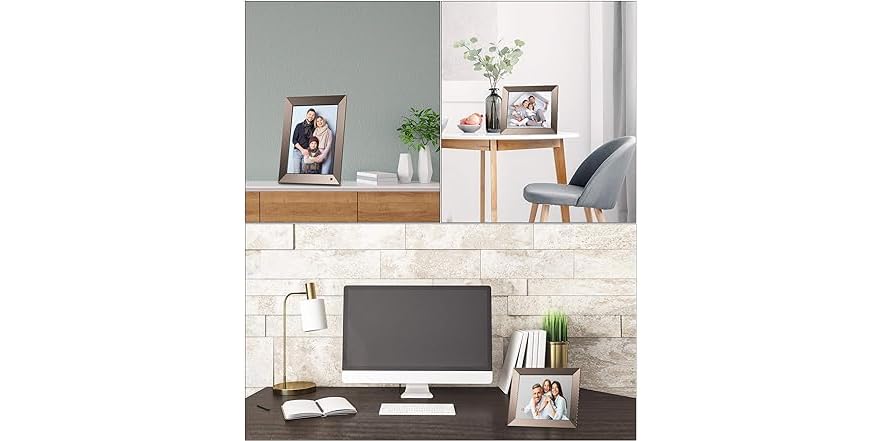 (NEW) Dragon Touch 10 Inch WiFi Digital Picture Frame (Open Box)