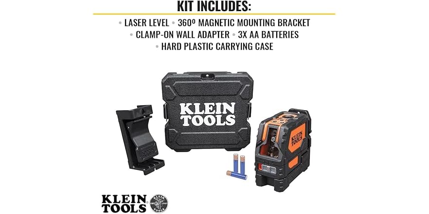 Klein Tools 93LCLS Laser Level, Self Leveling