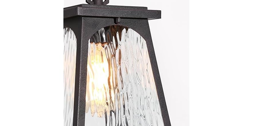 Classy Leaves Farmhouse Outdoor Pendant Light