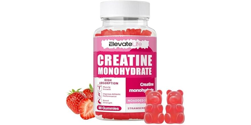 ElevateLife Creatine Monohydrate Gummies