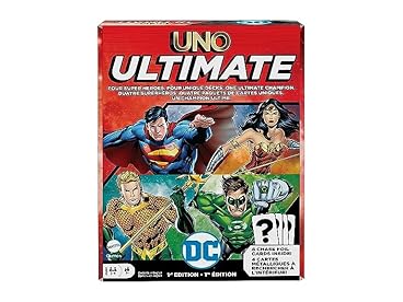 Mattel Games UNO Ultimate DC Card Game